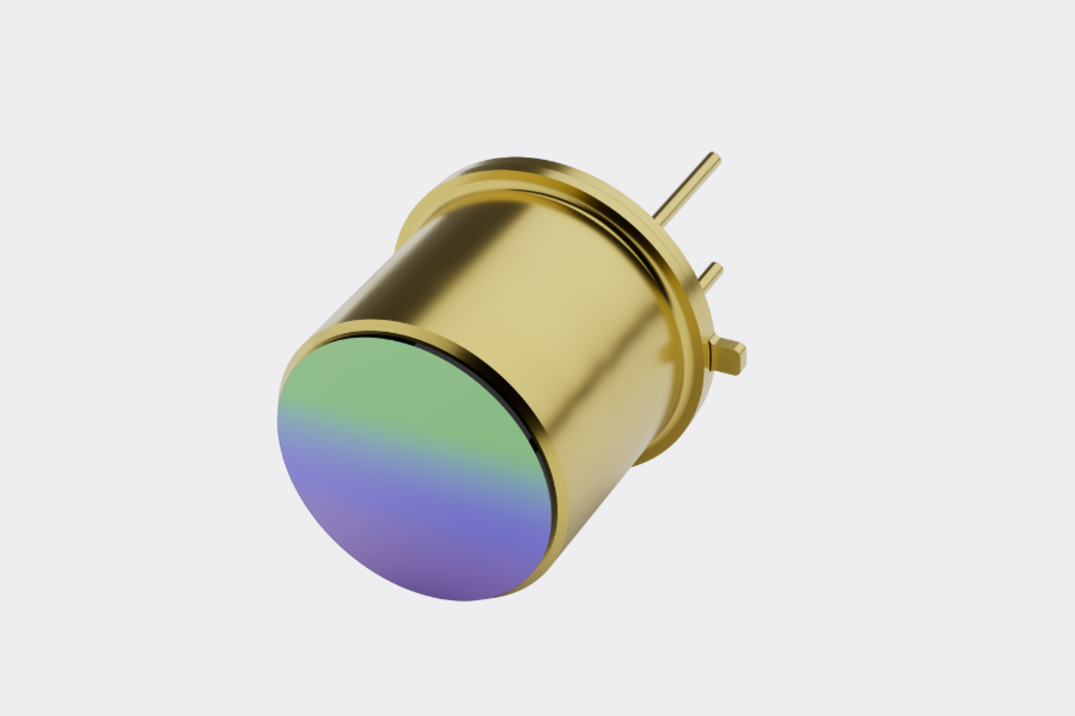 MEMS IR emitter, TO39, reflector, Si ARC-window